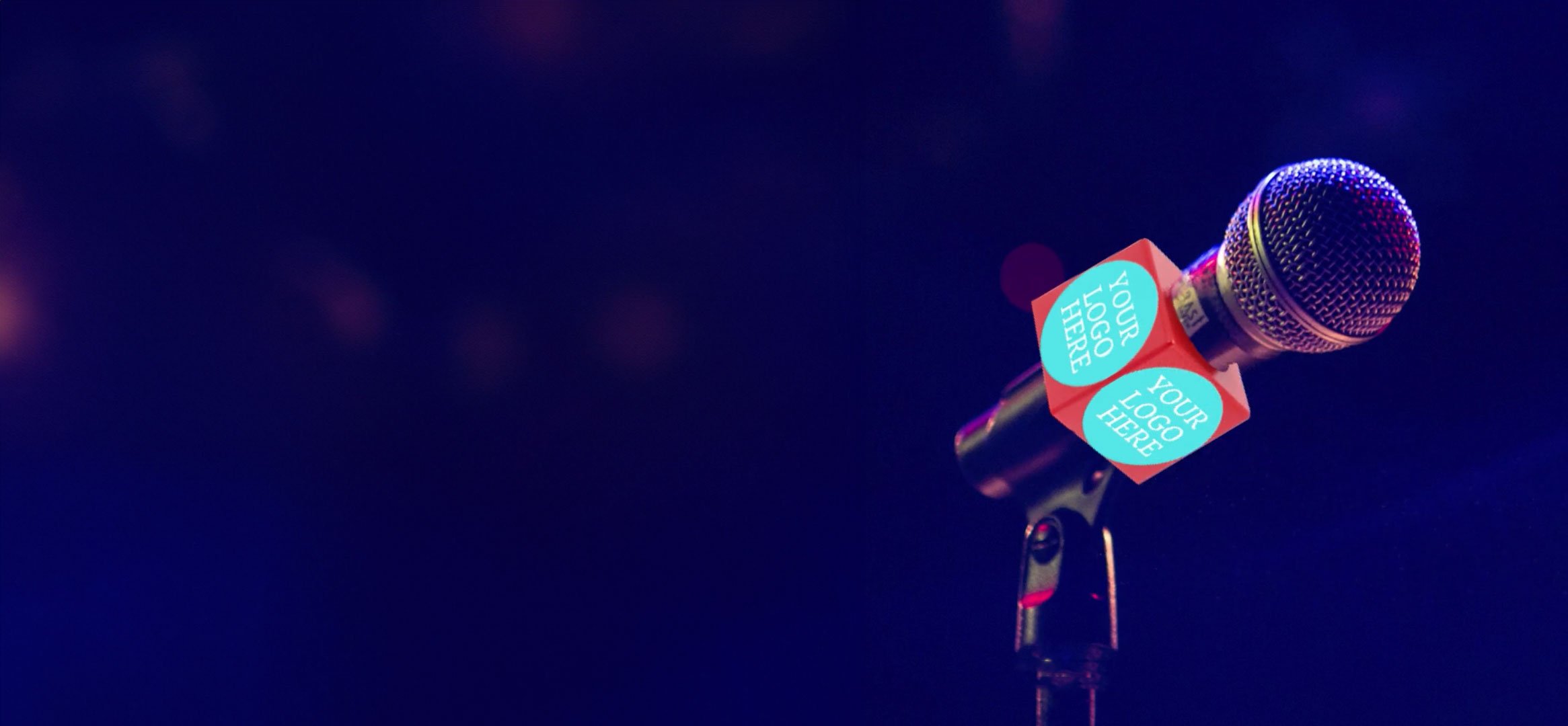 Elevate Your Brand with Custom Microphone Flags from Grafix